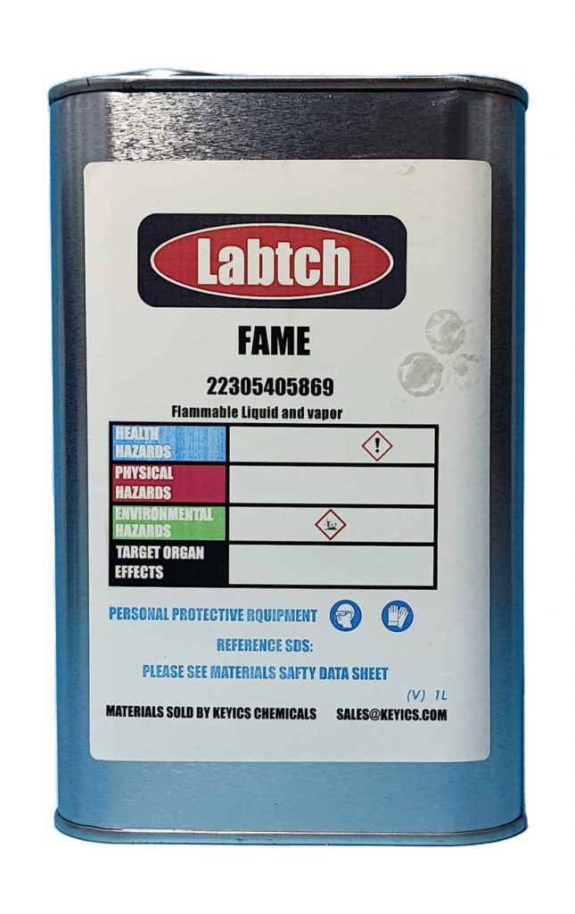 EN14214 FAME – KEYICS TECHNICAL